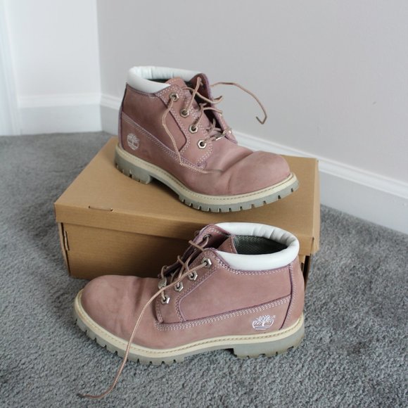 Timberland | Shoes | Timberland Lavender Waterproof Boots | Poshmark